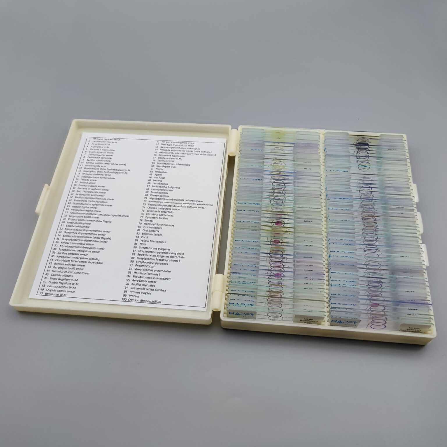 Microbiology Slides - Xinxiang Happy Science Co., Ltd.